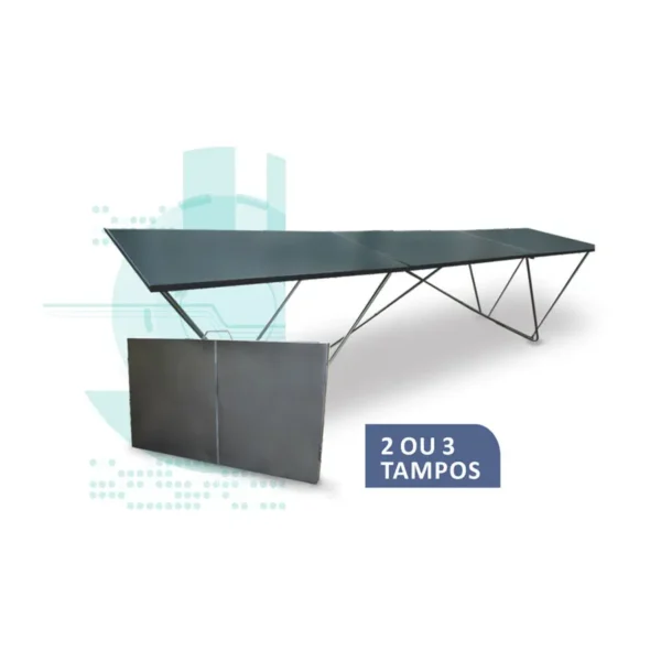 Mesa Em Aço Dobrável – reptec.com.br